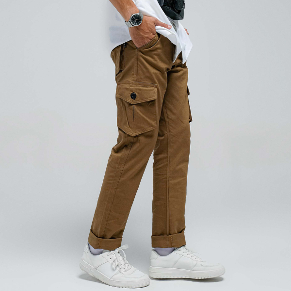 J B | Long Cargo Brown